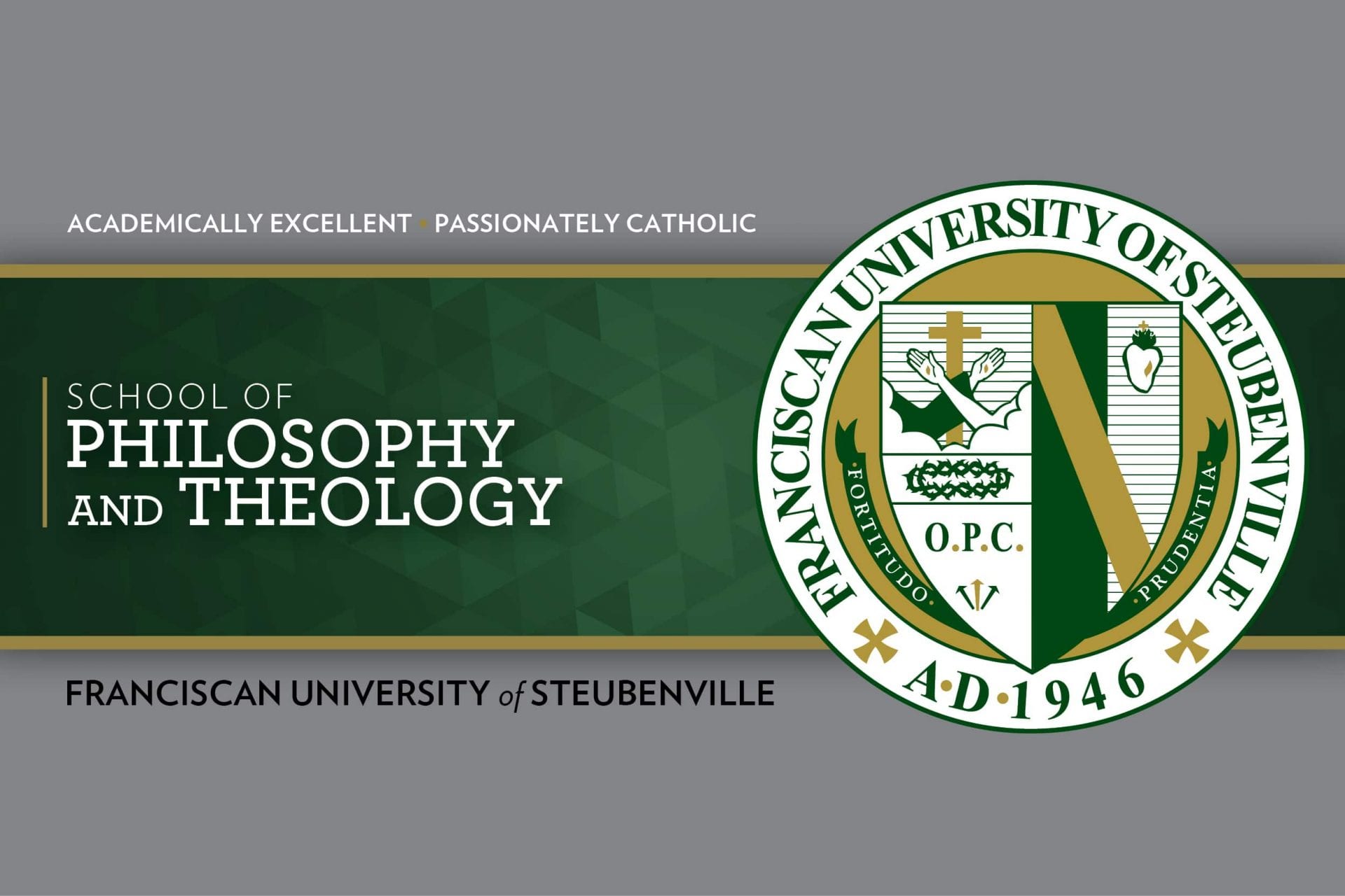School of Theology and Philosophy | Franciscan University of Steubenville